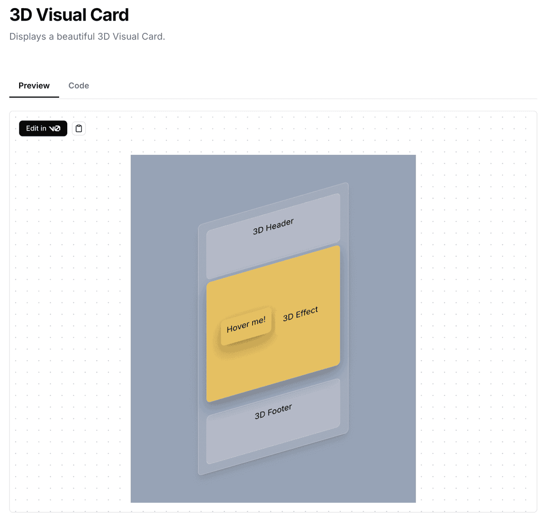 Animations UI library Preview | BuouUI