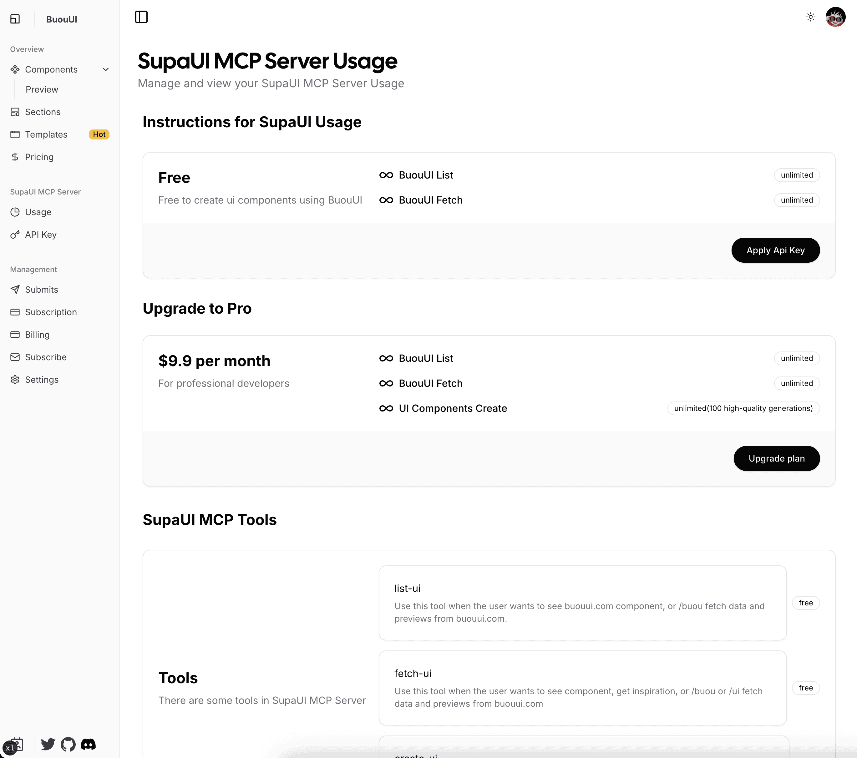 BuouUI - Build Dynamic UI Components and Landing Pages with Ease | BuouUI